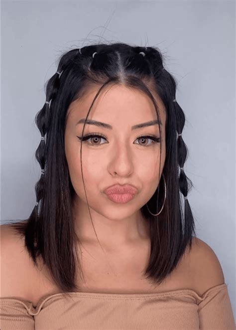 30 Peinados Aesthetic Para Pelo Corto Y Largo Con Ligas Para Ir A La