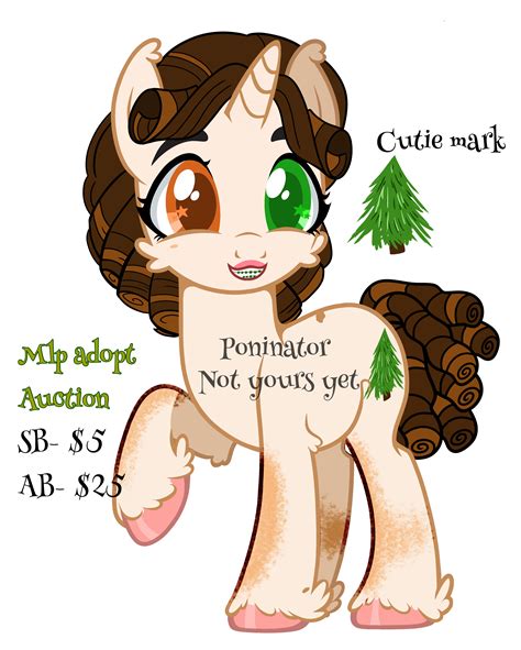 Mlp Adoptable Auction Sold By Poninator On Deviantart