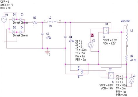 Simulation Circuit For Rectifier And Filter Download Scientific Diagram