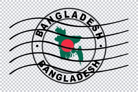 Bangladesh Passport Stamp Visa Stamp For Travel Dhaka International