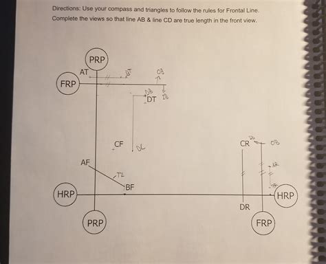 Solved Directions Use Your Compass And Triangles To Follow