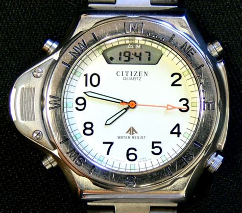 Citizen Altichron Analog Altimeter Compass Watch Hands On Ablogtowatch