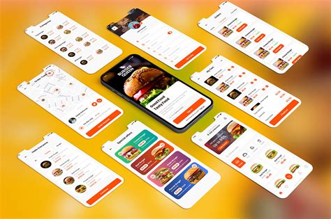 FOOD DELIVERY APP CONCEPT Behance