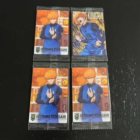 ブルーロック ウエハース メタリックプラカード 箔 國神錬介 レア ノーマルの通販 By ケロ｜ラクマ
