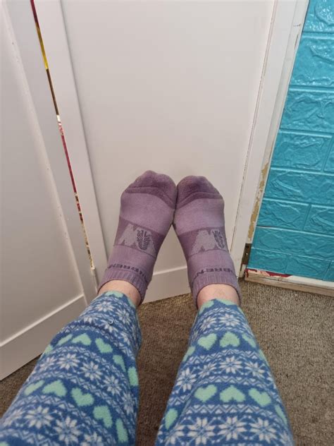 Cute Puple Day Rnoshowsock
