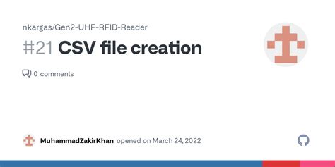 Csv File Creation · Issue 21 · Nkargas Gen2 Uhf Rfid Reader · Github