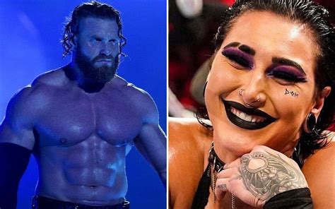 Photo WWE Superstar Rhea Ripley Has A Cheesy Reaction To Buddy Matthews AEW Collision Debut