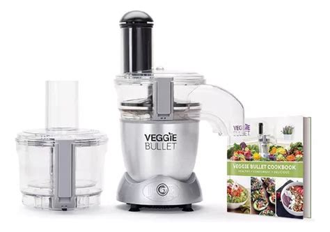 Veggie Bullet 12 Piezas Color Gris 110v 220v Envío Gratis