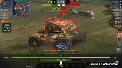Blitz WoT FV215B 183 Hammer Normandy Map YouTube