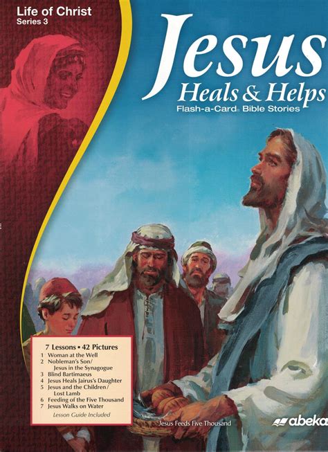 Abeka Jesus Helps Flash Cards Second Harvest Curriculum