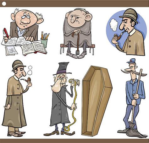 290 Undertaker Cartoon Stock Illustrations Royalty Free Vector