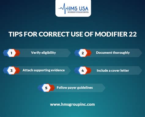 Cpt Modifier 22 Description Guidelines And Correct Usage Hms Usa Inc
