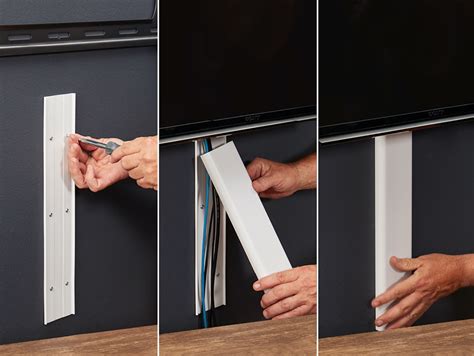 How To Hide Wires On Wall F