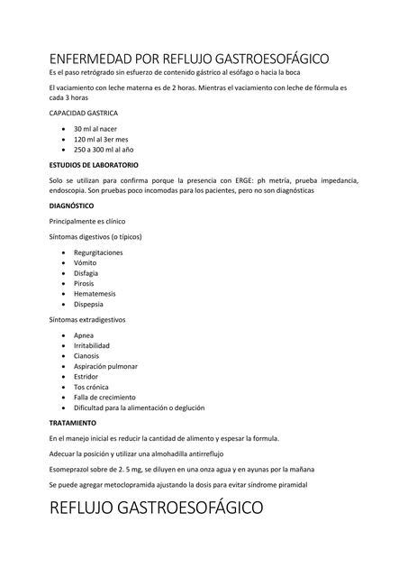 Enfermedad Por Reflujo GastroesofÁgico Juan Diego Aguilar León Udocz