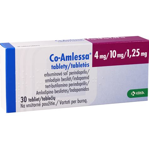 Co Amlessa 4mg 10mg 1 25mg 30t Aversi