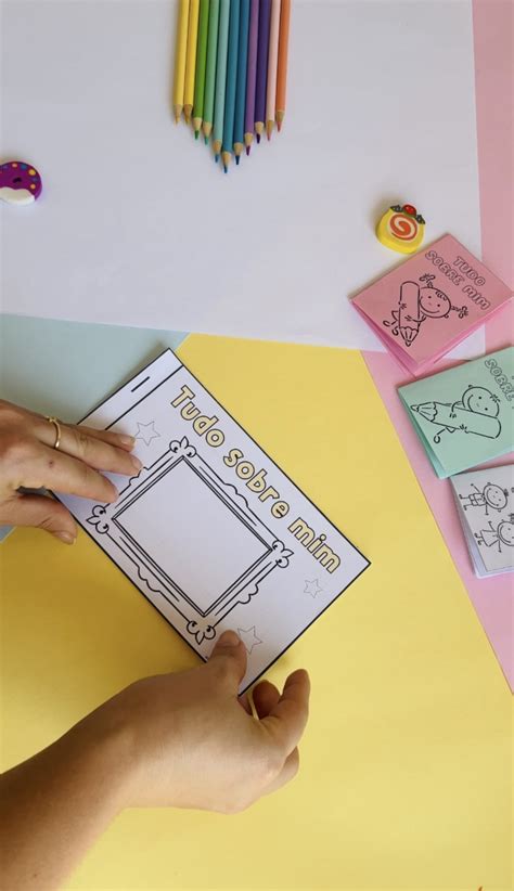 Mini Livro Tudo Sobre Mim Ab C Recursos Pedag Gicos