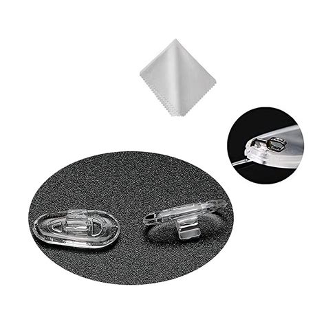 Behline Soft Silicone Push In Glasses Nose Pads 5 Pairs Anti Slip