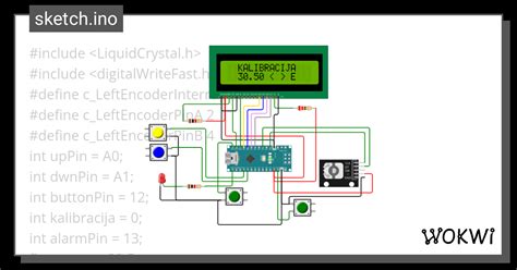 Enkoder Miza Wokwi Esp32 Stm32 Arduino Simulator