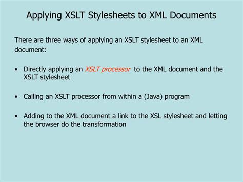 Ppt Xml Technologies And Applications Powerpoint Presentation Free