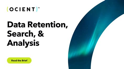 Solution Brief Ocient Data Retention And Disclosure System Ocient