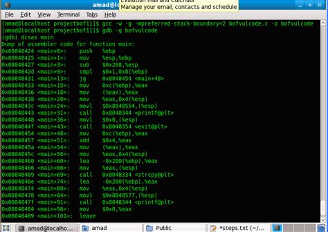 Information On C Function Call Mechanisms GCC Stack Boundary Alignment And Creating And Testing
