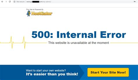 Solution Of 500 Internal Server Error In Wordpress While Logging In All About Basic