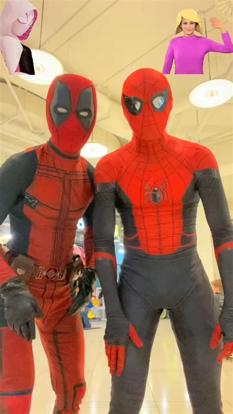 Spiderman Deadpool In Real Life Hd Artofit