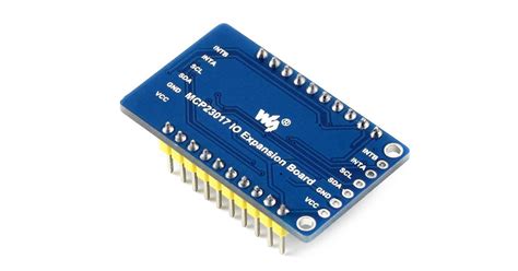 Waveshare Mcp23017 Io Expansion Board I2c Interface Expands 16 Io Pins Stack To 8 Pcs Used At