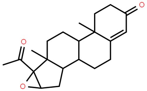 1097 51 4 16 17α 环氧黄体酮CAS号 1097 51 4 16 17α 环氧黄体酮中英文名 分子式 结构式 960化工网