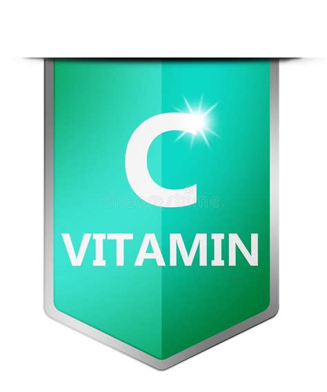 Vitamin C Shield For Protect The Body Stay Health Stock Illustration