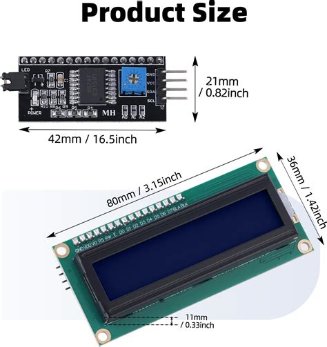 1602 Lcd Display Module With Iic I2c Serial Philippines Ubuy
