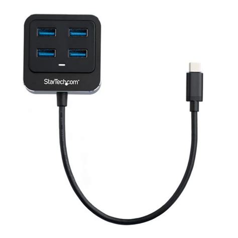 Startech Hub Compacto USB C De 4x USB 3 1 Negro PcComponentes
