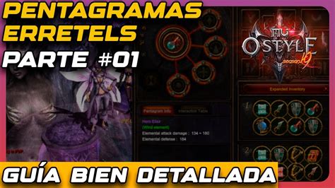 EL SISTEMA ELEMENTAL CÓMO FUNCIONA MU OSTYLE S19 PENTAGRAMAS