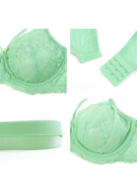 Hsia Unlined Lace Mesh Minimizer Bra For Large Breasts Full Coverage