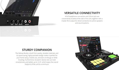 Reloop Buddy Compact 2 Deck Djay Controller Algoriddim Djay Touch Sensitive Jog Wheels 2 Band