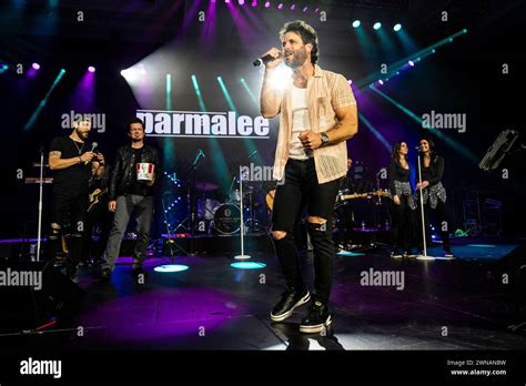 Matt Thomas Of Parmalee Performs During Country Radio Seminar On