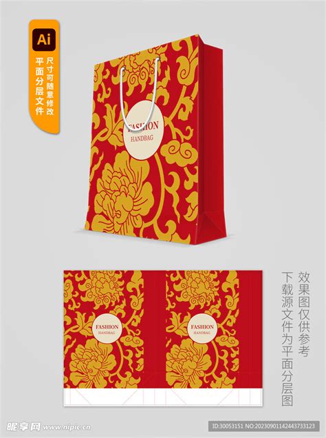创意手提袋设计图包装设计广告设计设计图库昵图网