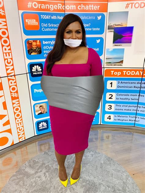 Mindy Kaling Bound and Gagged 05 by LightoftheMoon72 on DeviantArt