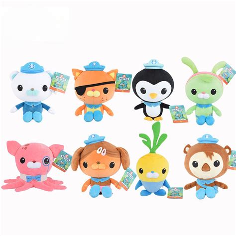 The Octonauts Cartoon Plush Doll Cute Barnacles Peso Kwazii Tweak Theme