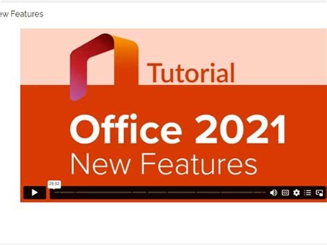 Office 2021 New Features Qintil