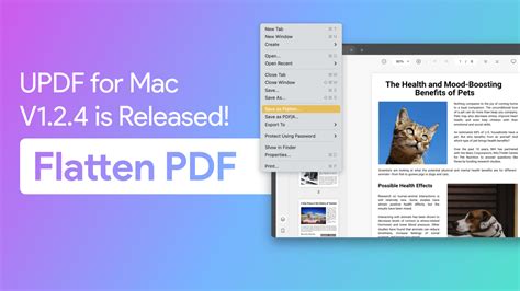 Updf For Mac Released V Featuring Flatten Pdf Feature Updf