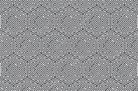 Premium Vector Abstract Maze Style Background
