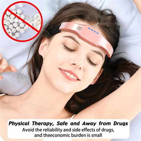 Electric Headache ＆ Migraine Relief Head Massager Insomnia Uk Therapy