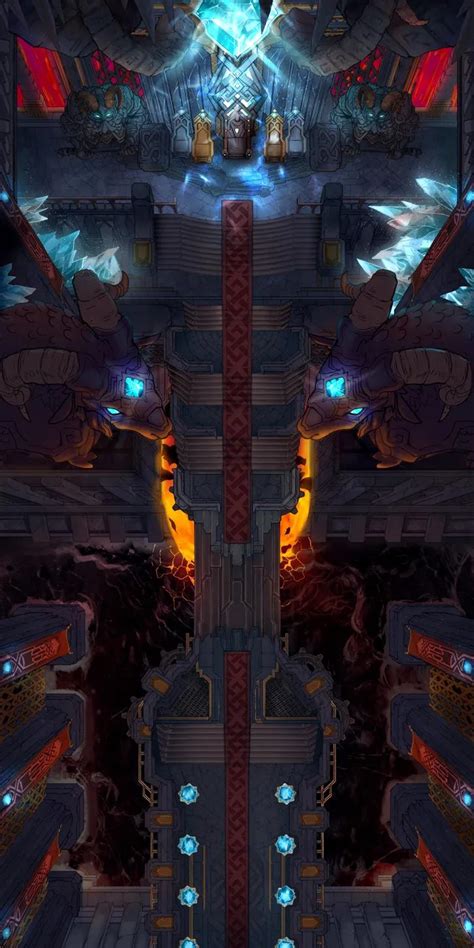 Dwarven Throne Hall Czepeku Maps
