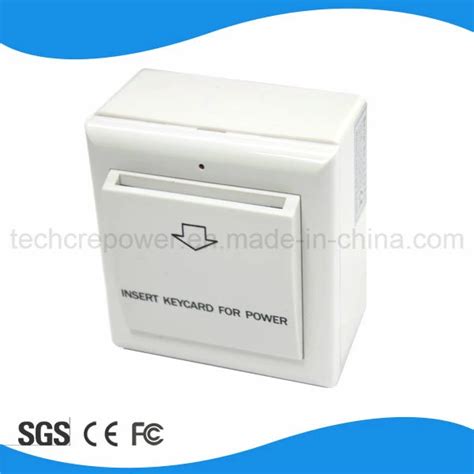 Hotel Smart Key Card Power Saver Switch China Power Saver Switch And