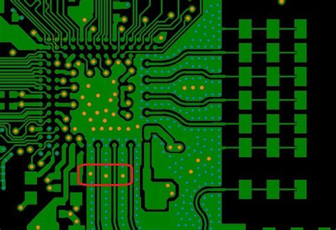Some Through Holes On AWR TX Antenna Path AWR EVM Sensors