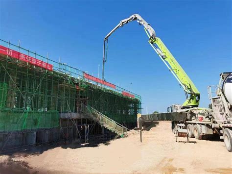 在汉央企建功南粤！汕汕铁路首座牵引变电所封顶施工通道建设