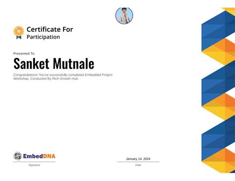 Sanket Mutnale On Linkedin Embedded Project Workshop