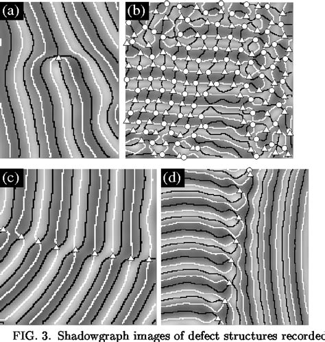 figure 1 from phase defects as a measure of disorder in traveling wave