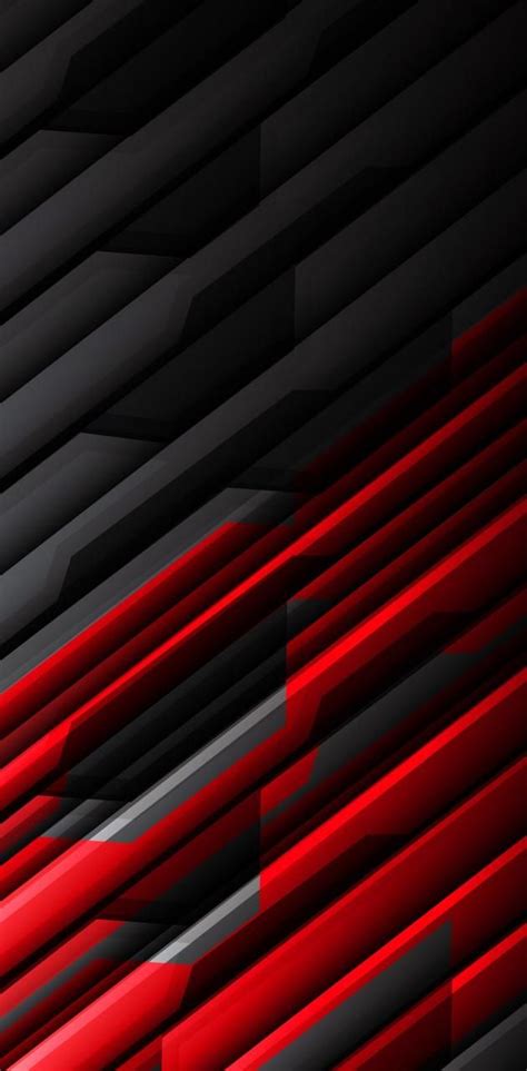 Red And Black Abstract Wallpaper By Tott78